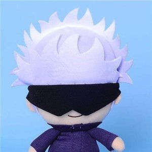 AMNPOLEN | Toys | Plush Toys With Openable Patch Anime Gojo Satoru ...